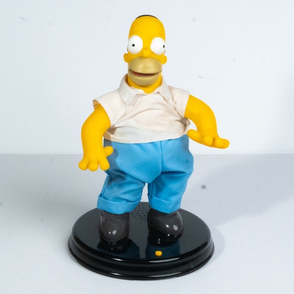 Toys | 202 Vintage Motion Talking Dancing Homer Simpson Figurine With ...